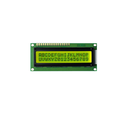 16x2 LCD Display With Yellow Backlight by Anu Electronics